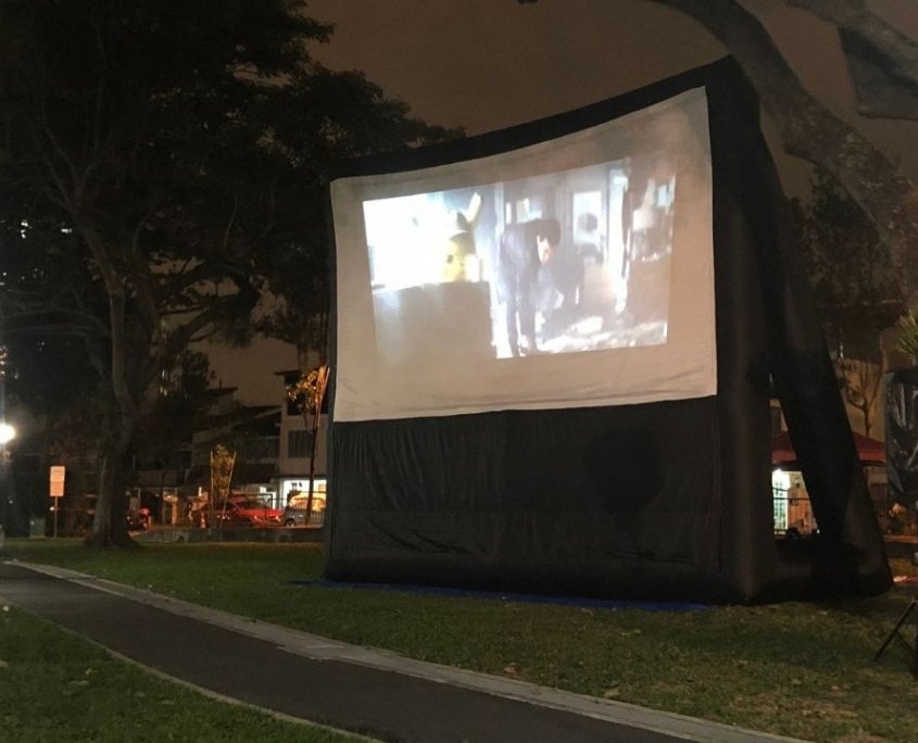 Outdoor Movie Screening Rental – K4 Games